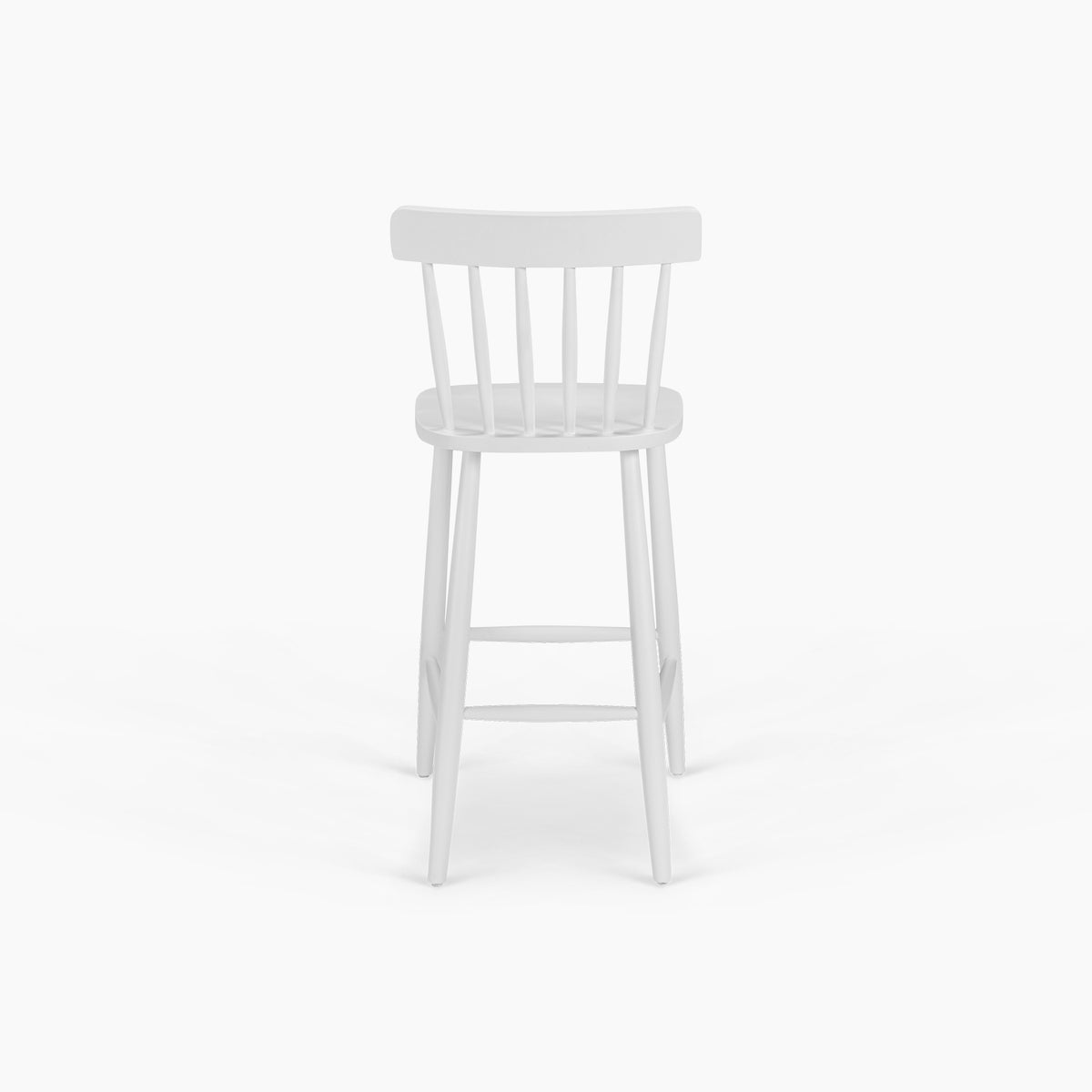 Burford Spindleback Bar Stool in Warm White